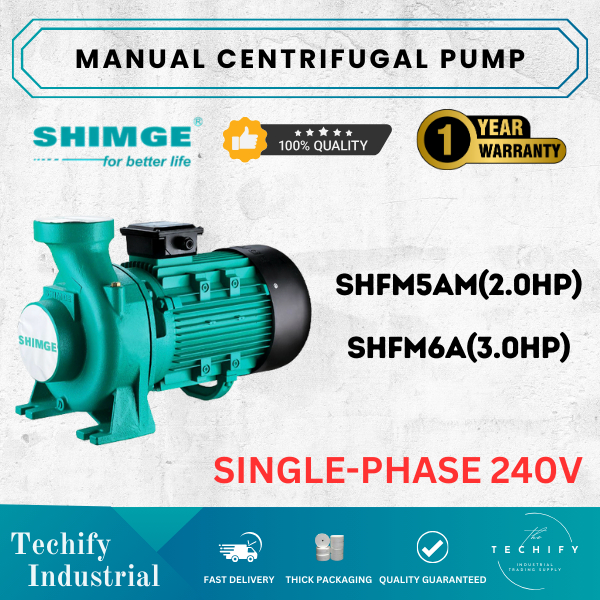 SHIMGE 2.0HP-3.0HP SHF Single Phase Surface pump [ SHFm5AM / SHFm6A ...
