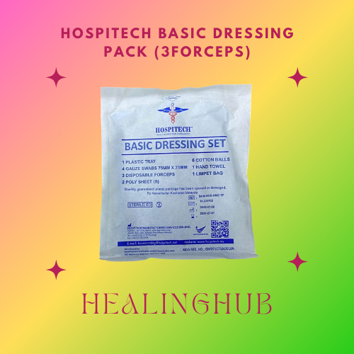HOSPITECH BASIC DRESSING PACK (3FORCEPS) | Shopee Malaysia