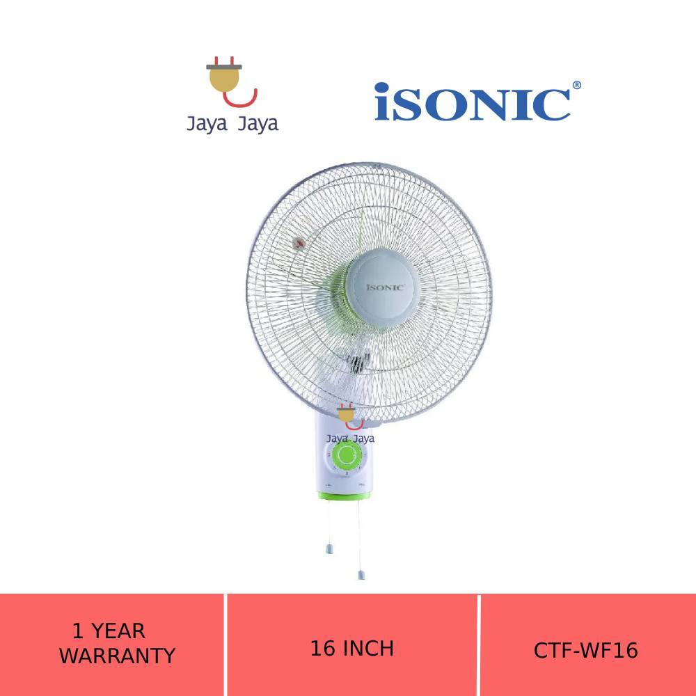 Isonic CTF-WF16A Wall Fan 16” Kipas Dinding CTFWF16A CTFWF16 | Shopee ...