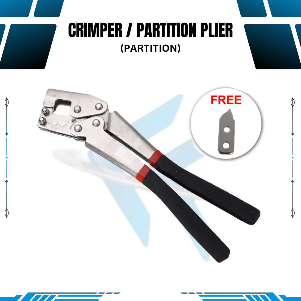 PARTITION PLIER/ MINI STUD CRIMPER/ KEEL STUD JOINER CRIMPER/ PARTITION ...