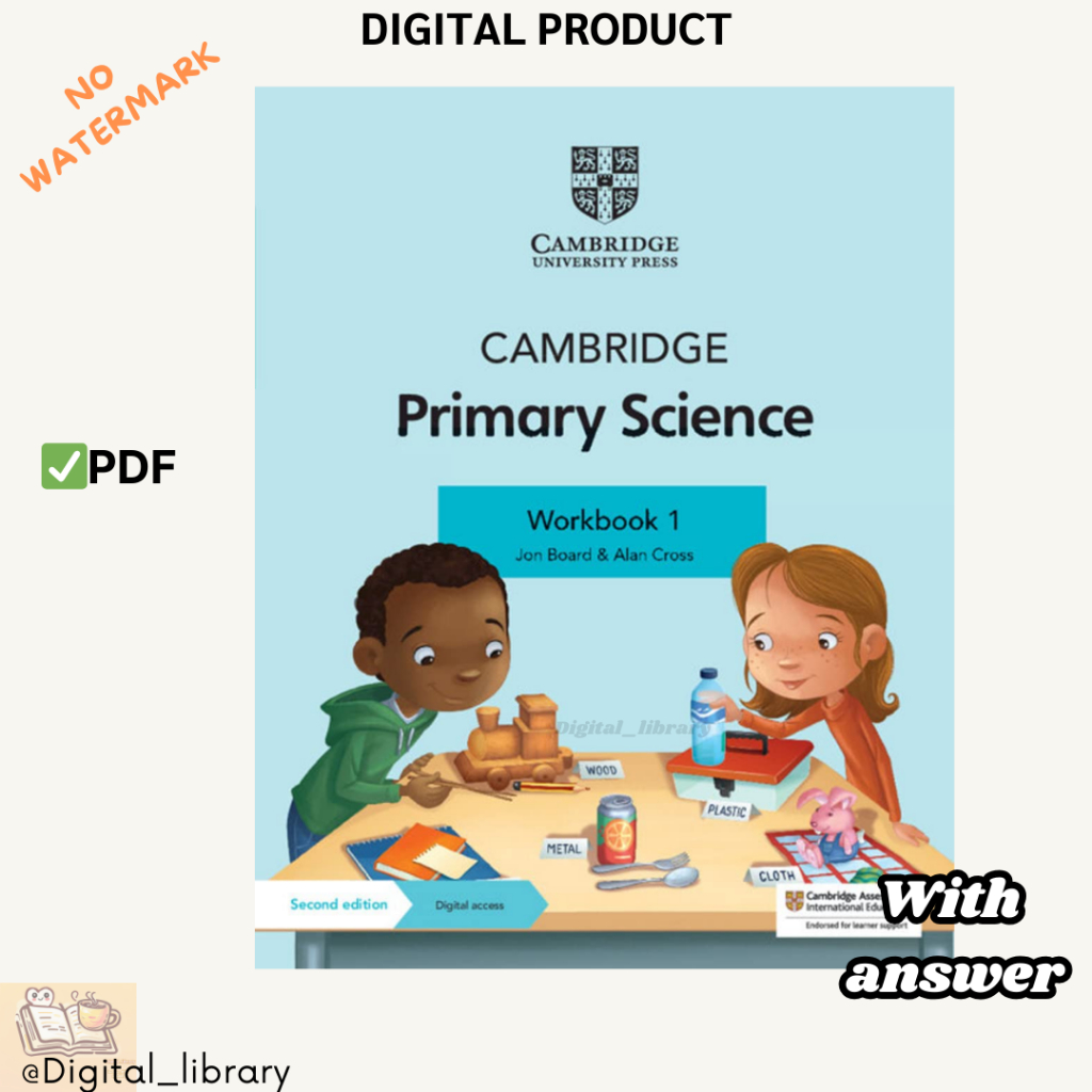Primary Science Workbook 1 / Answers (Cambridge Primary Science) 2nd ...