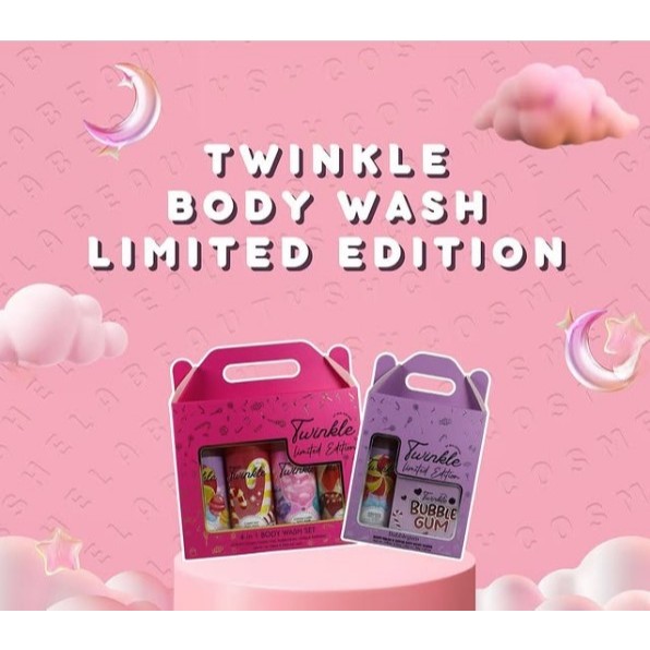 🍭 TWINKLE Limited Edition 4in1 Body Wash Set / TWINKLE SET Bubblegum ...