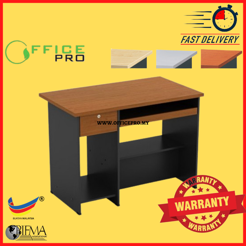 105x60cm High Quality Computer Study Table With Sliding Keyboard Drawer ...
