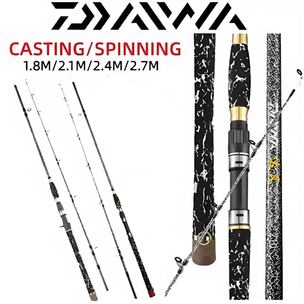 DAIWA Rod Ul Power Fishing Rod Solid Carbon Rod Spinning Rod Casting Rod Ultralight Rod Shrimp ...