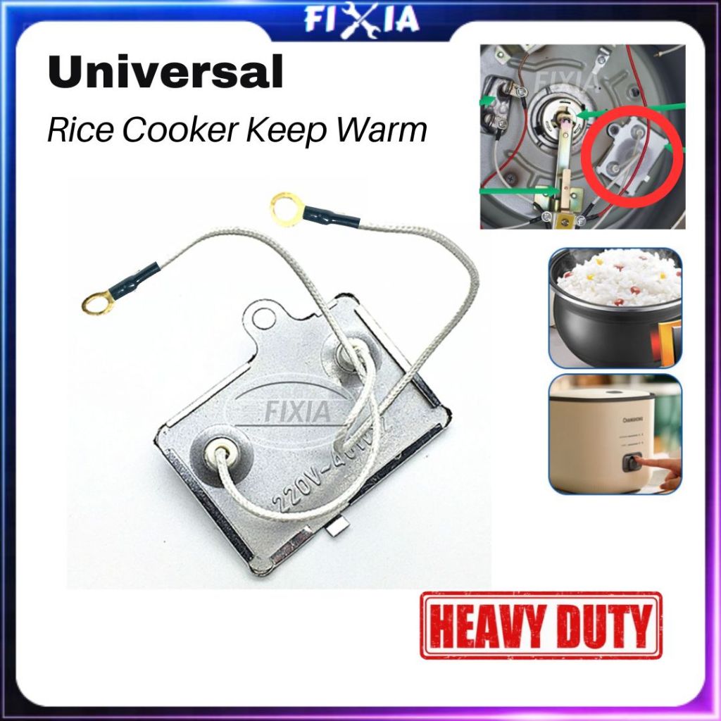 Heavy Duty Universal 40W Rice Cooker Keep Warm Heater Heat Heating ...