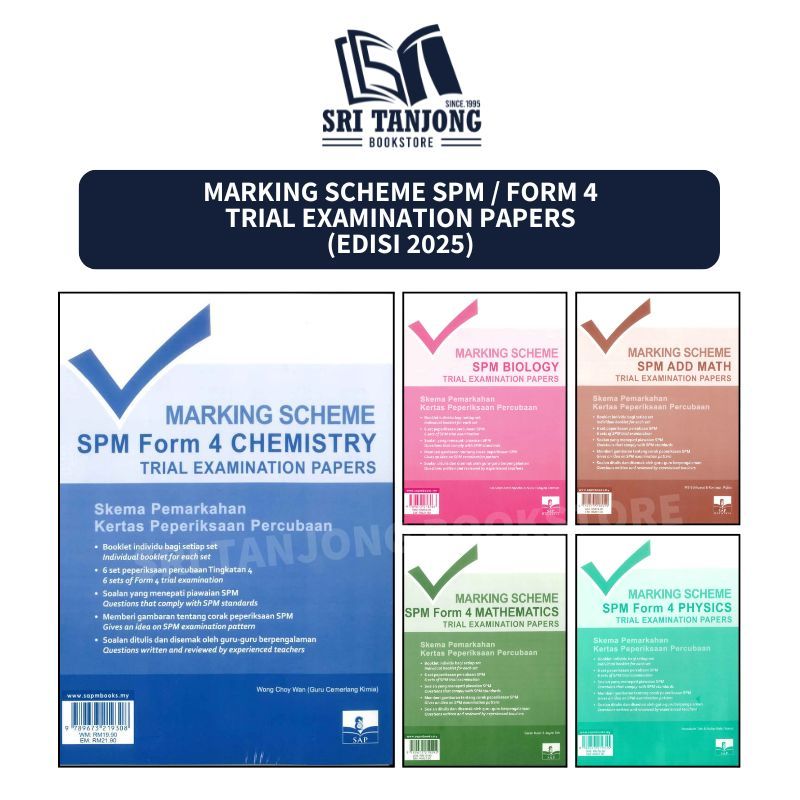 [ST] SAP 2025 : MARKING SCHEME SPM / Form 4 TRIAL EXAMINATION PAPER ...