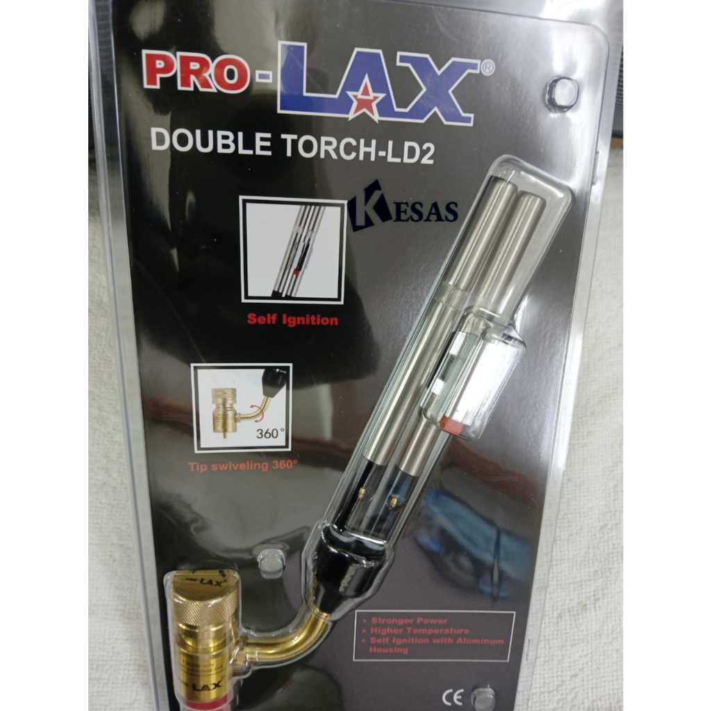 PROLAX DOUBLE TORCH LD2 WELDING BRAZING SOLDERING | Shopee Malaysia