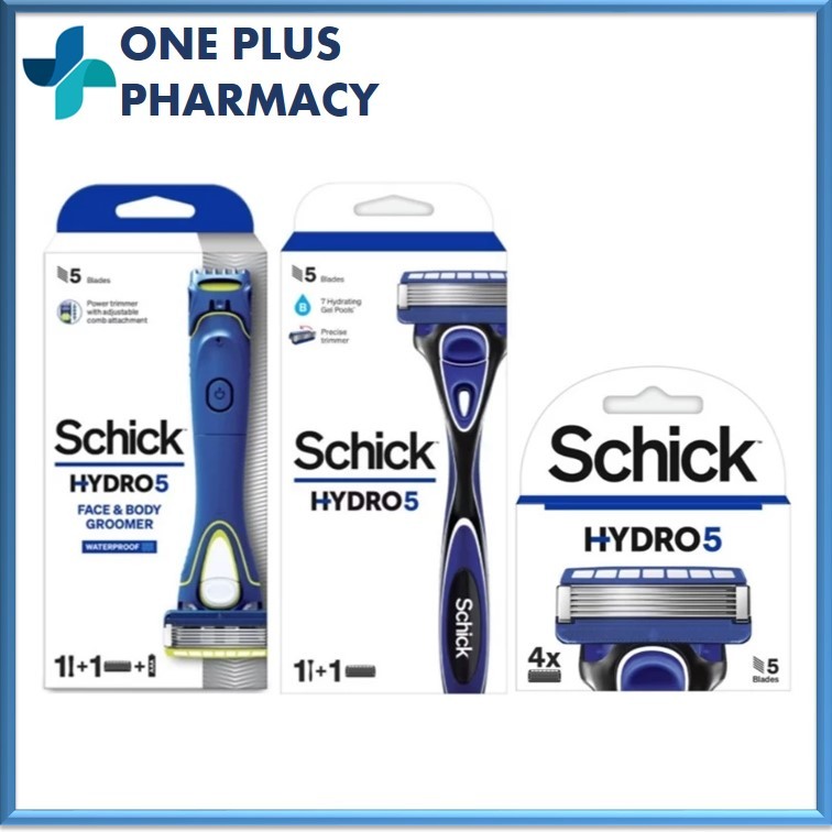 Schick Hydro 5 Series (Face & Body Groomer / Kit With 1 Razor + 1 ...