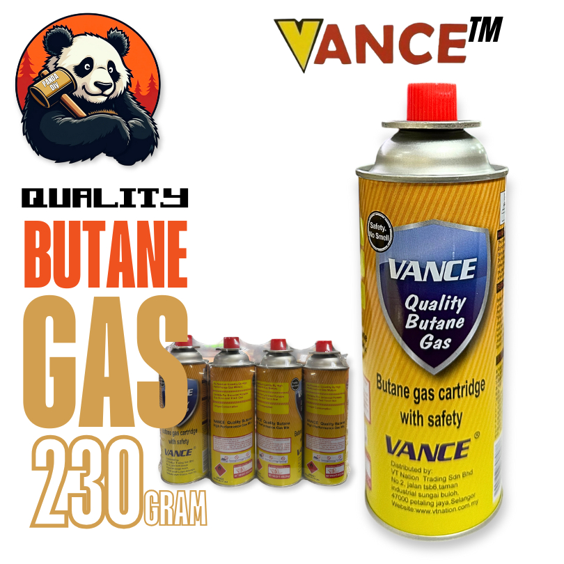 🐼 VANCE™ 𝐐𝐔𝐀𝐋𝐈𝐓𝐘 Butane Gas Cartridge Burner Gas Cartridge Welding Fire ...