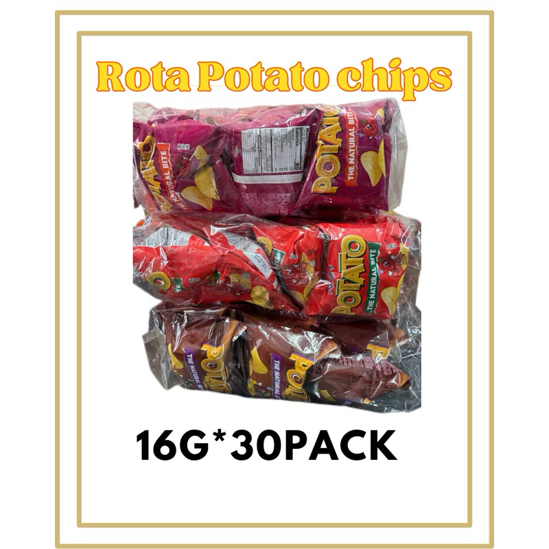 Rota Potato Chips Virall 16g*30pack | Shopee Malaysia