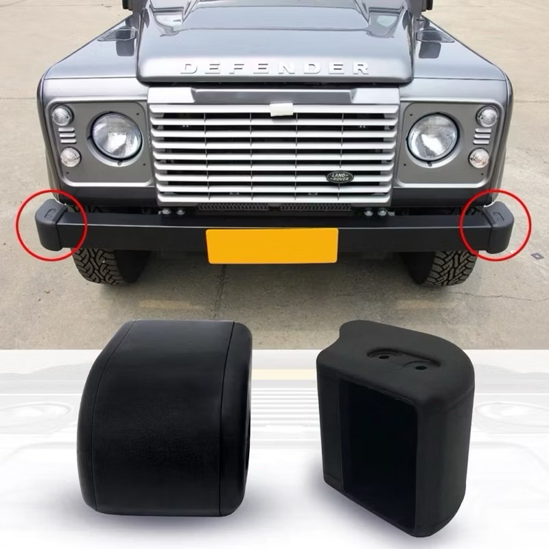 Land Rover Defender 2 Piece Front Bumper End Caps With ori Clip ...