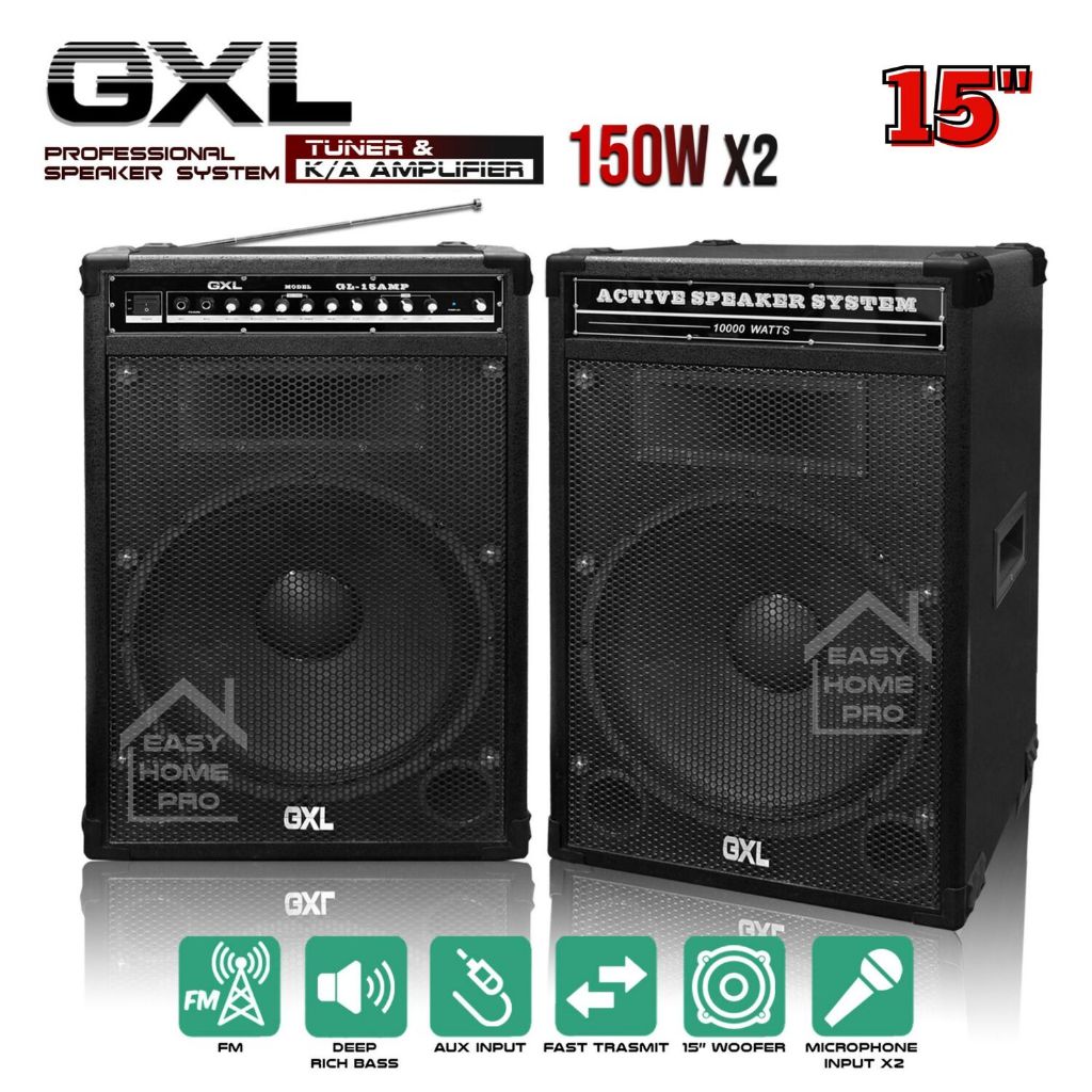 [PAINT DEFECT CLEARANCE STOCK] GXL GL-15AMP Multimedia Speaker System ...