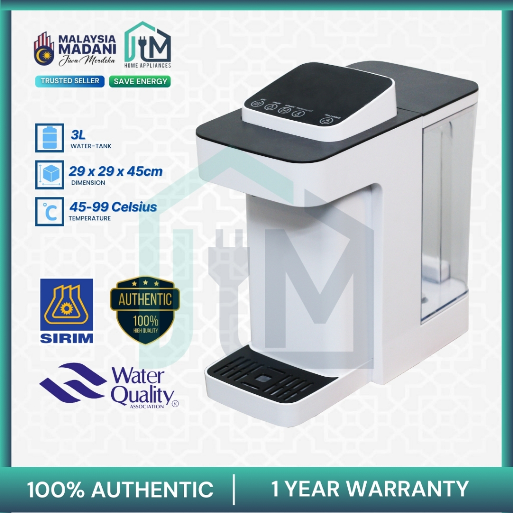 THE JM INSTANT WATER BOILER FOR COFFEE & TEA - FAST HEATING & ENERGY ...