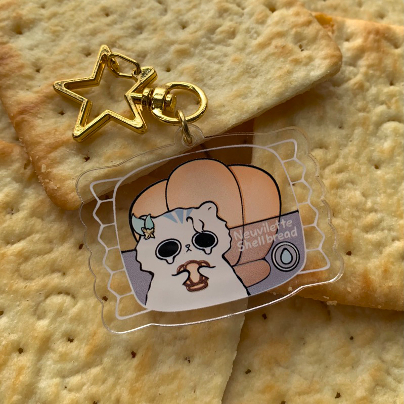 Neuvillette keychain genshin impact fan made merchandise | Shopee Malaysia