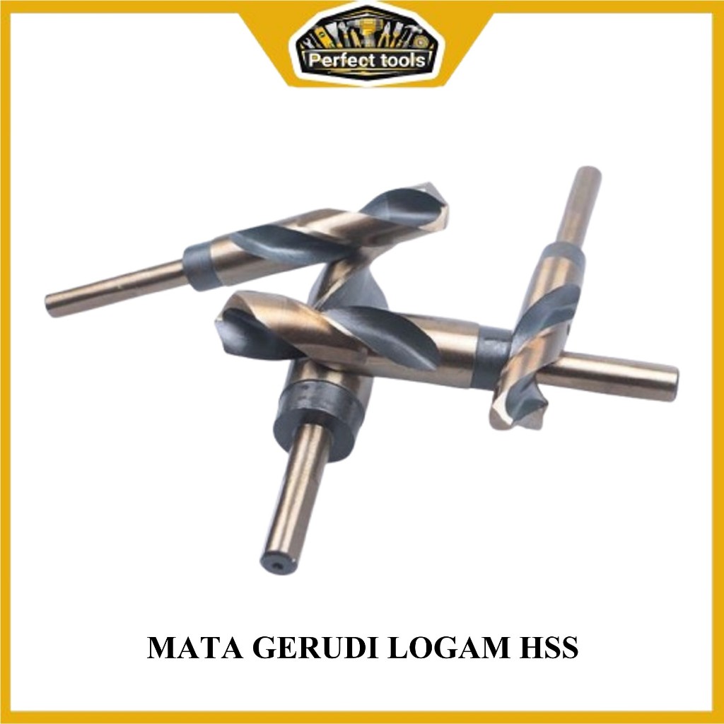 HSS METAL DRILL BIT MATA GERUDI LOGAM HSS TEBUK BESI STEEL PLASTIC IRON ...