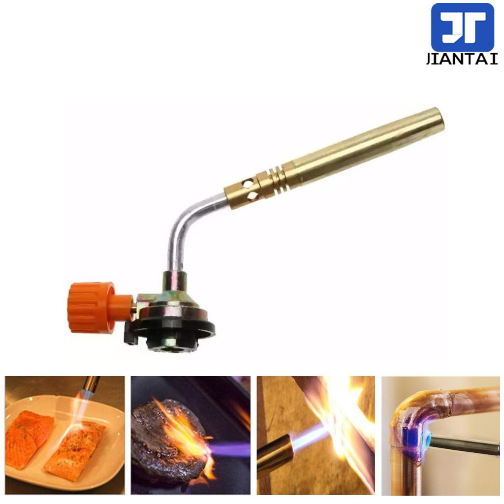 Butane Burner Welding Gas Torch Flame Gun Brazing Flamethrower Outdoor ...