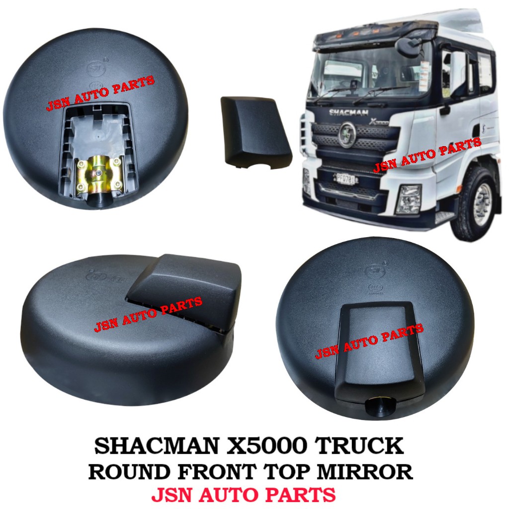 SHACMAN X3000 X5000 FRONT TOP ROUND MIRROR CERMIN BULAT DEPAN | Shopee ...