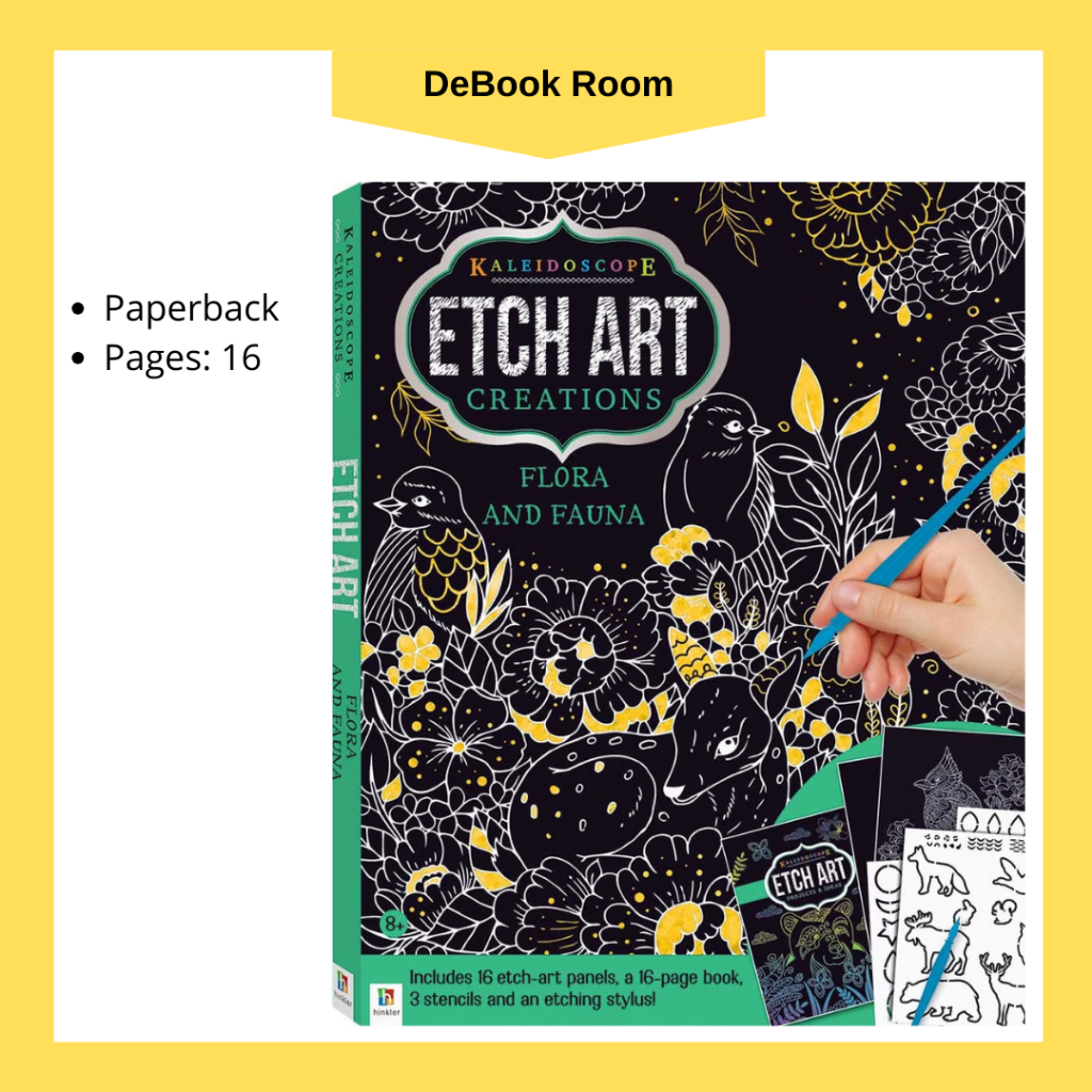 Hinkler Etch Art Creations Kit : Flora and Fauna | Shopee Malaysia