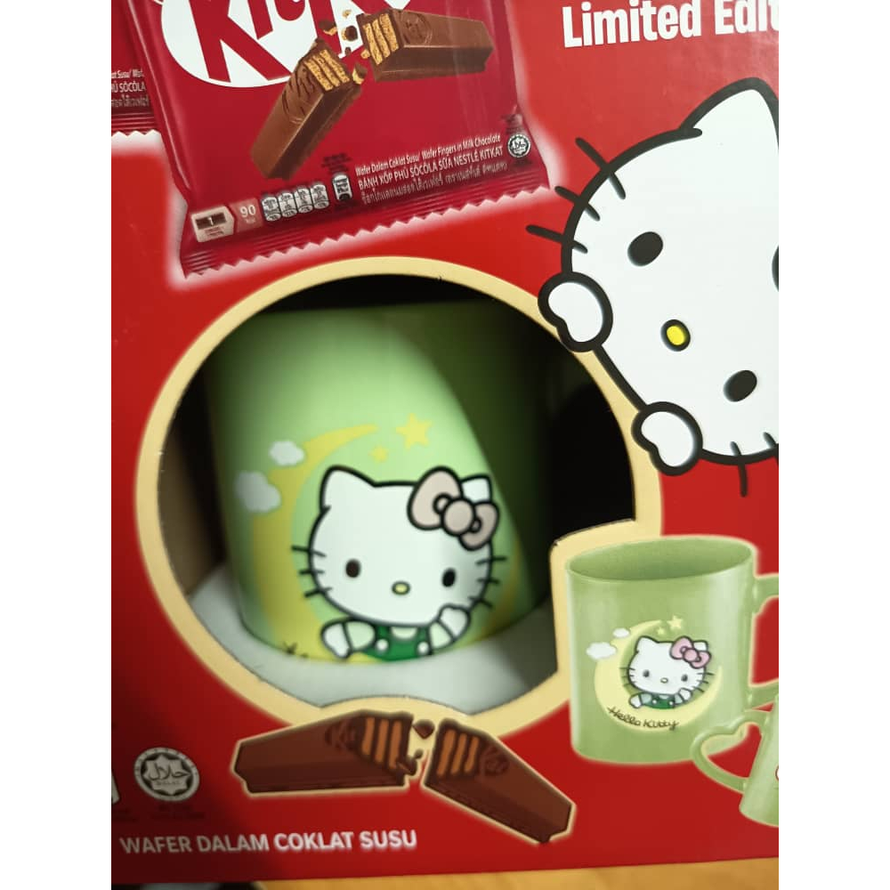 Mug only, exclude chocolate 2025 Nestle KitKat Sanrio Hello Kitty ...