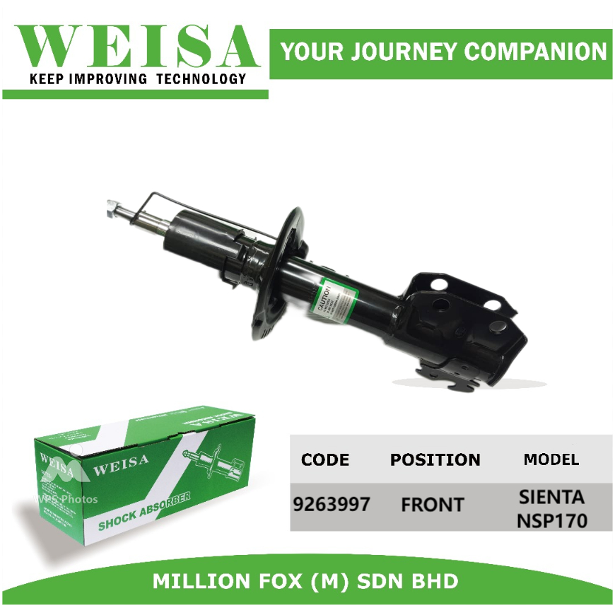 (1 SET PRICE) TOYOTA SIENTA NSP NHP170 2015YEAR FRONT REAR SHOCK ...