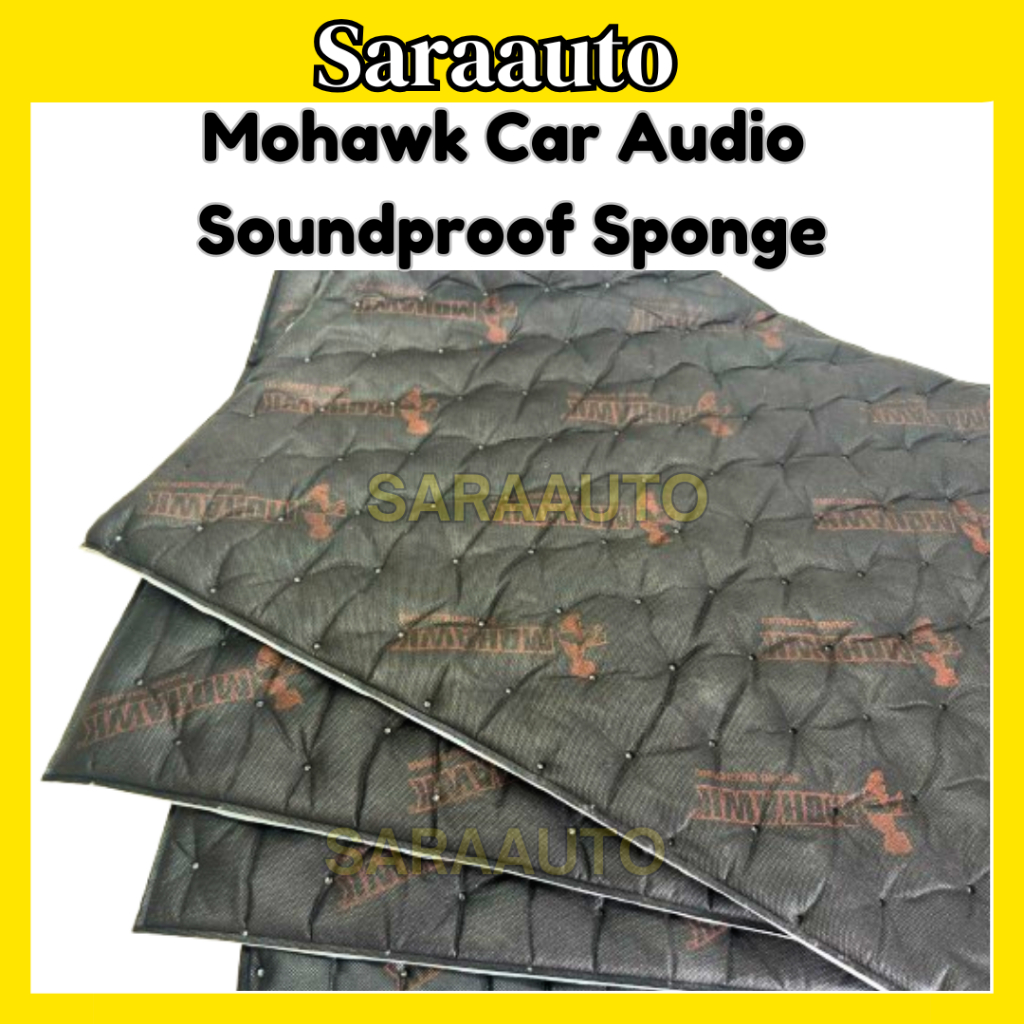 Mohawk Car Audio Damping Sound Insulation / Soundproof Sponge 100% ...