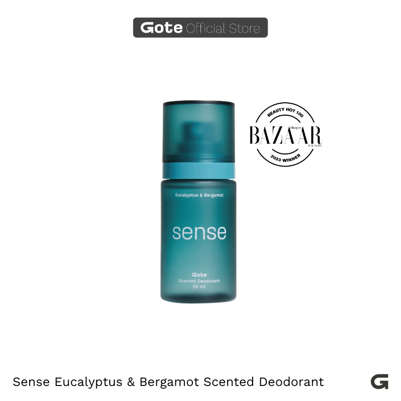 Gote's Sense Eucalyptus & Bergamot Scented Deodorant (50ml) | Shopee ...