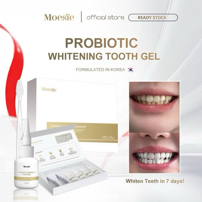 【现货秒发】Moesie 韩国医美级美白牙凝胶20g(提供官方单据 100%正品)Exp:2027| Moesie Probiotic ...