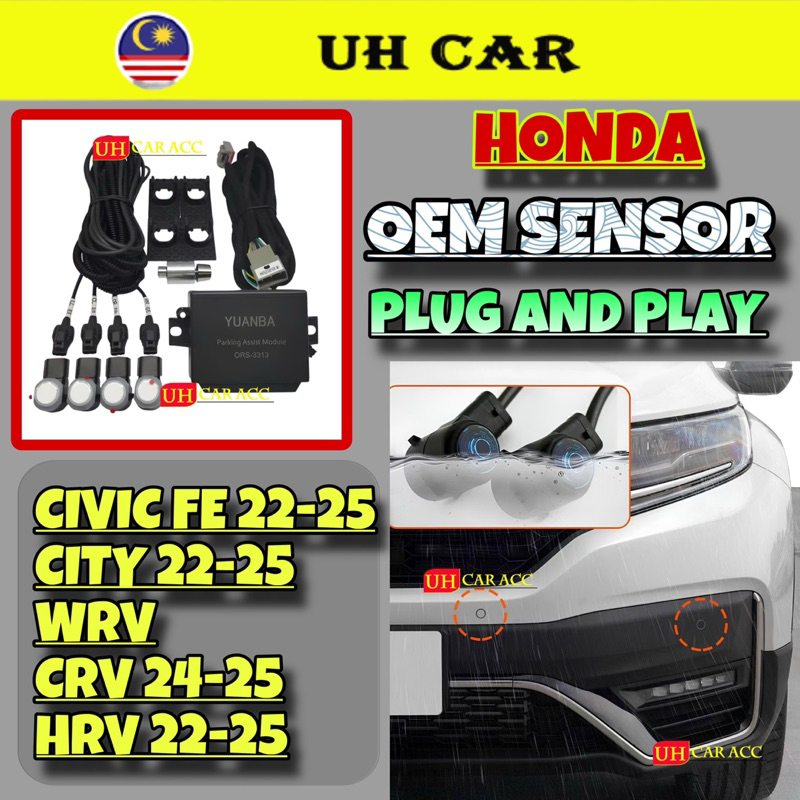 (OEM SENSOR) (PLUG AND PLAY) Honda Civic Fe City Gn2 Wrv Crv G6 Hrv ...