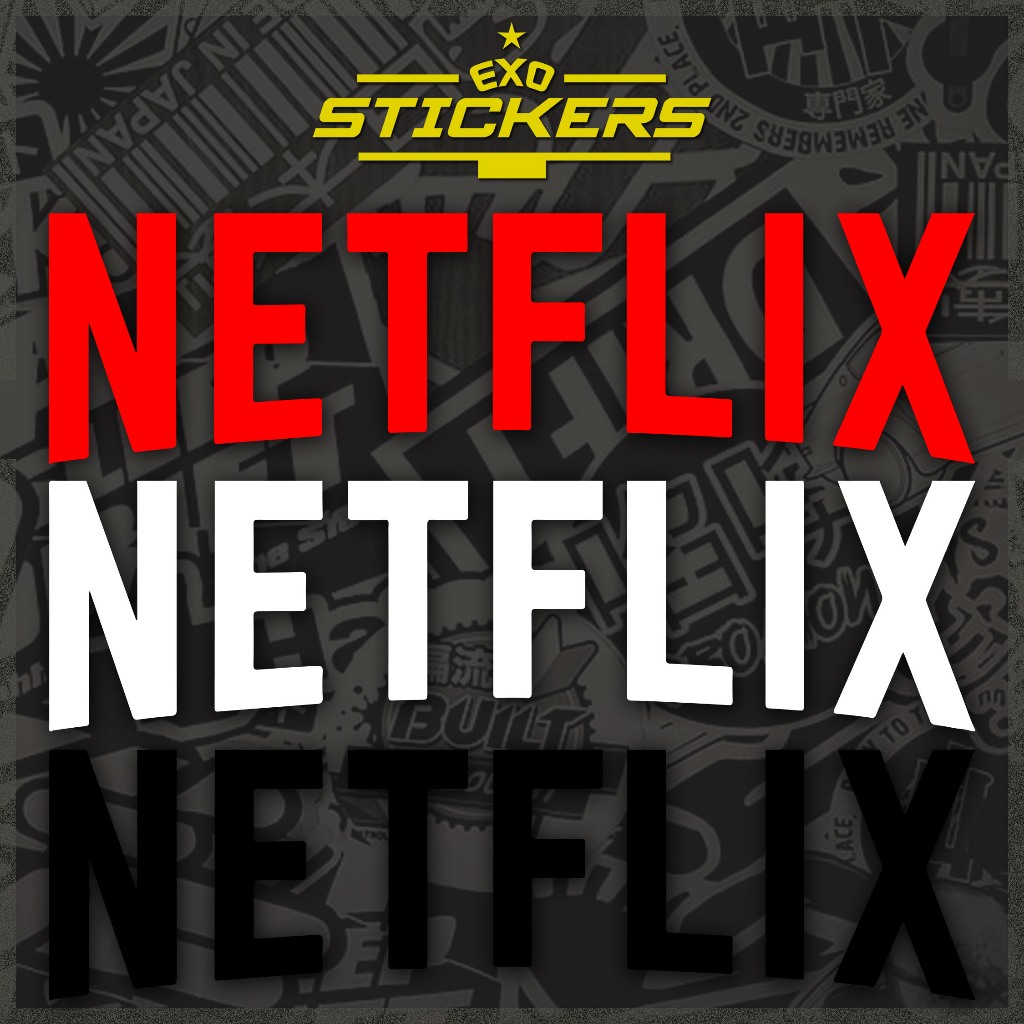 NETFLIX LOGO Decal Sticker | Shopee Malaysia