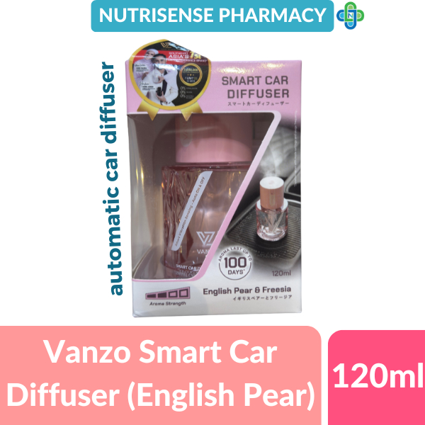 VANZO SMART CAR DIFFUSER ENGLISH PEAR & FREESIA 120ML | Shopee Malaysia