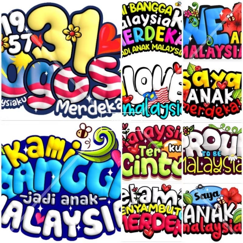 Topper Merdeka | Hari Kemerdekaan | Independence Day | Malaysian 31 ...