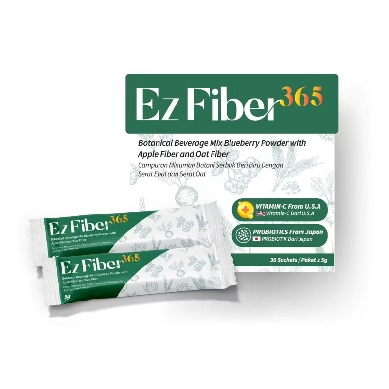 EzFiber 365 Sachets to Relieve Constipation and improve Bowel Movement ...