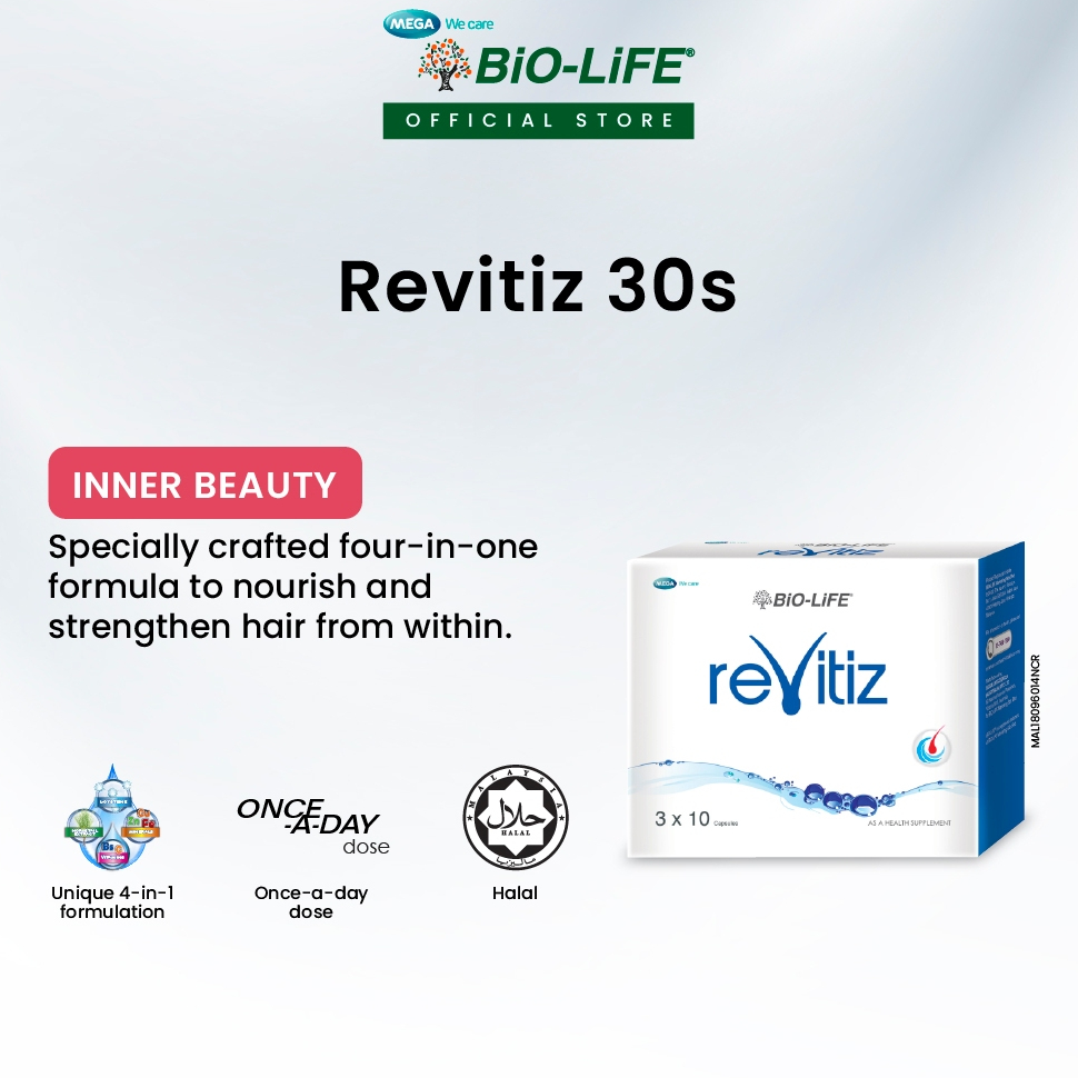 BiO-LiFE reVitiz 30 capsules (EXPIRY DATE AUGUST 2026) | Shopee Malaysia