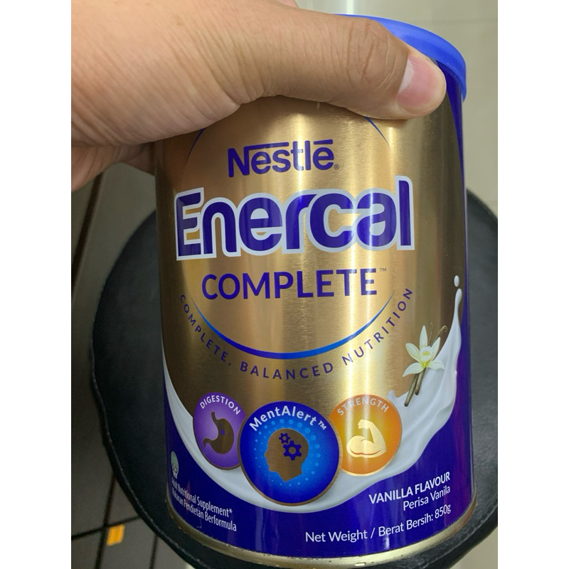 Enercal Plus Complete, Balanced Nutrition Vanila Flavour 850g/Tin ...