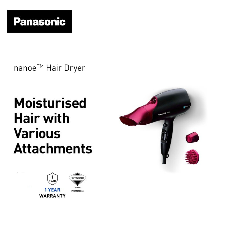 Panasonic EH-NA65 HAIR DRYER 2000W FINE NANOE | Shopee Malaysia