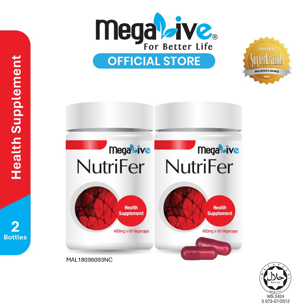 MegaLive NutriFer (60's/2x60's) | Shopee Malaysia