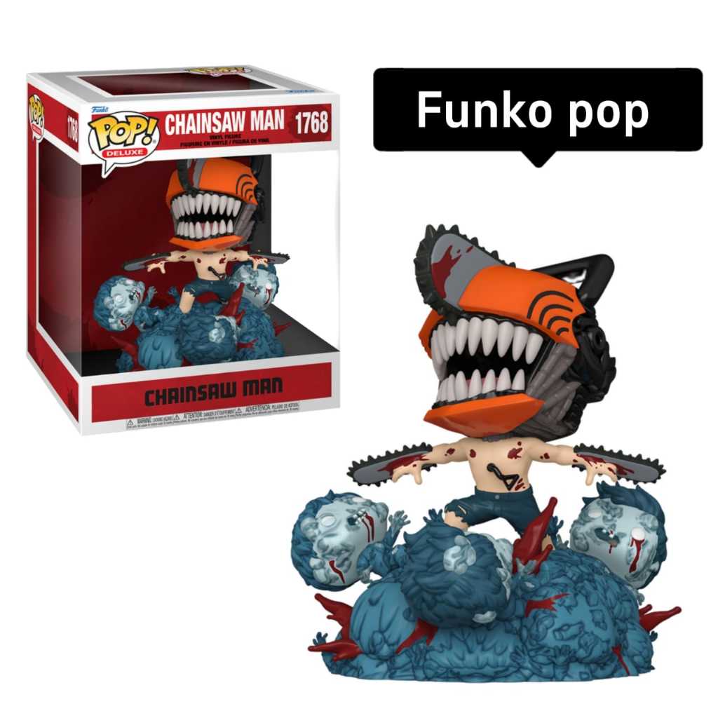 Original Funko Pop! Deluxe Chainsaw Man 1768 Chainsaw Man Collectible ...