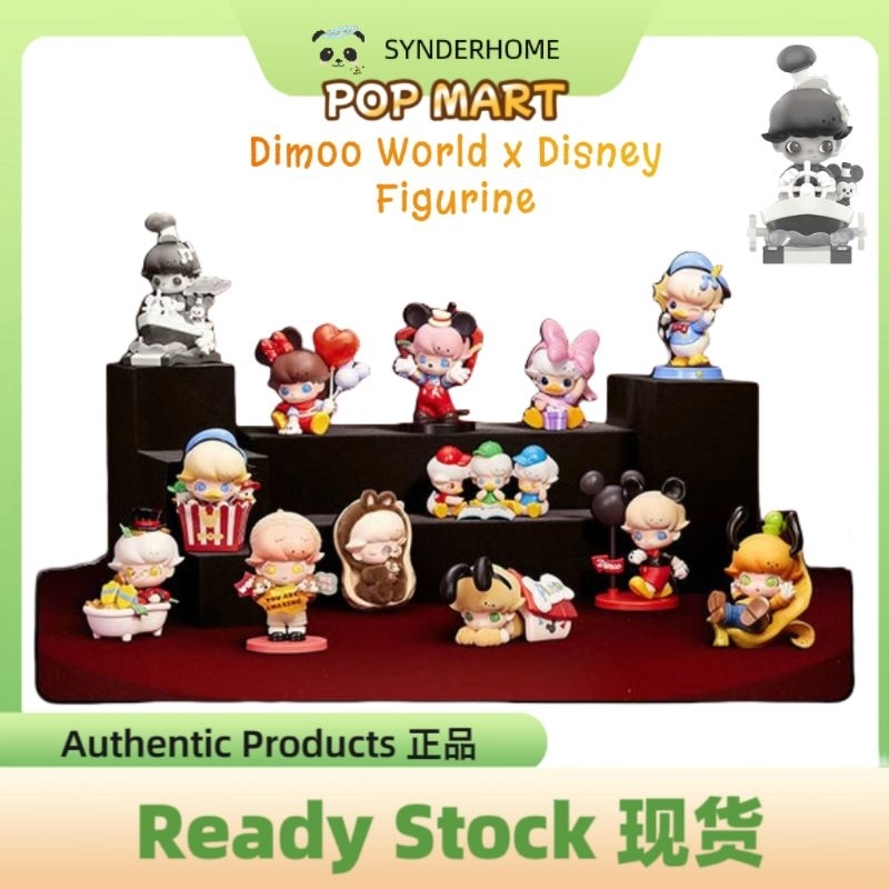 [100% Authentic] POP MART DIMOO WORLD × DISNEY Series Figures | Shopee ...
