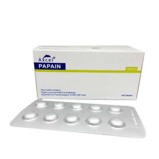 Axcel Papain 1 papan (10 Tablets) - Sakit Tekak | Shopee Malaysia