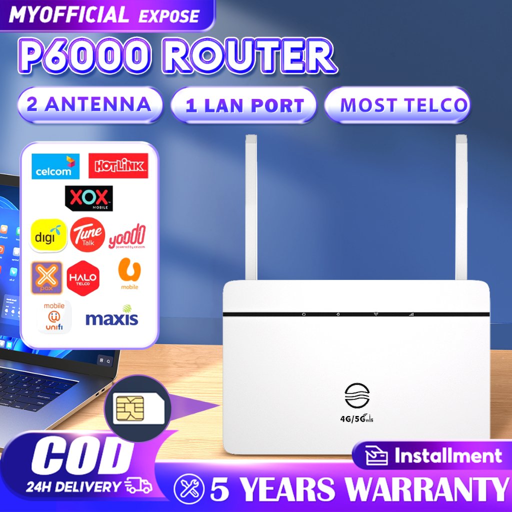 Modem 5G Router wifi Modem Unlimited WiFi SIM Card Router LTE Modem 300mbps Wireless Router WiFi ...