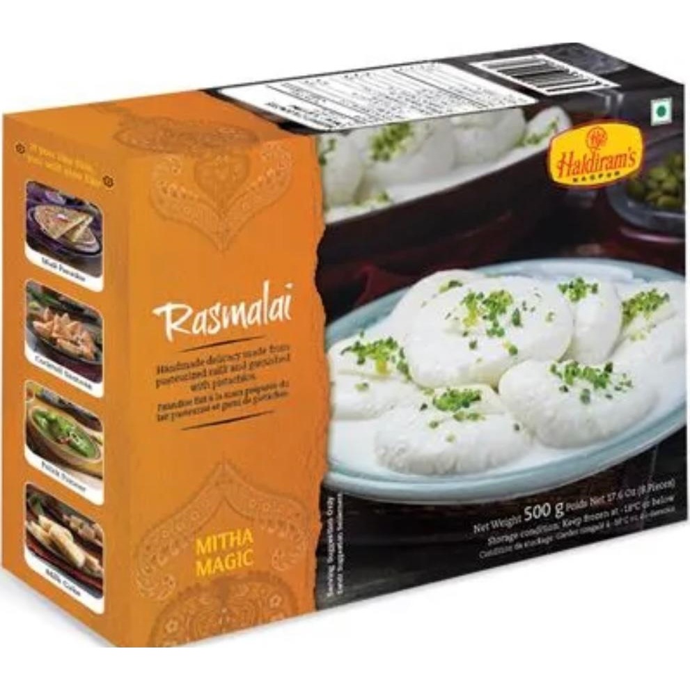 Haldiram Rasmalai (Frozen) -500g | Shopee Malaysia