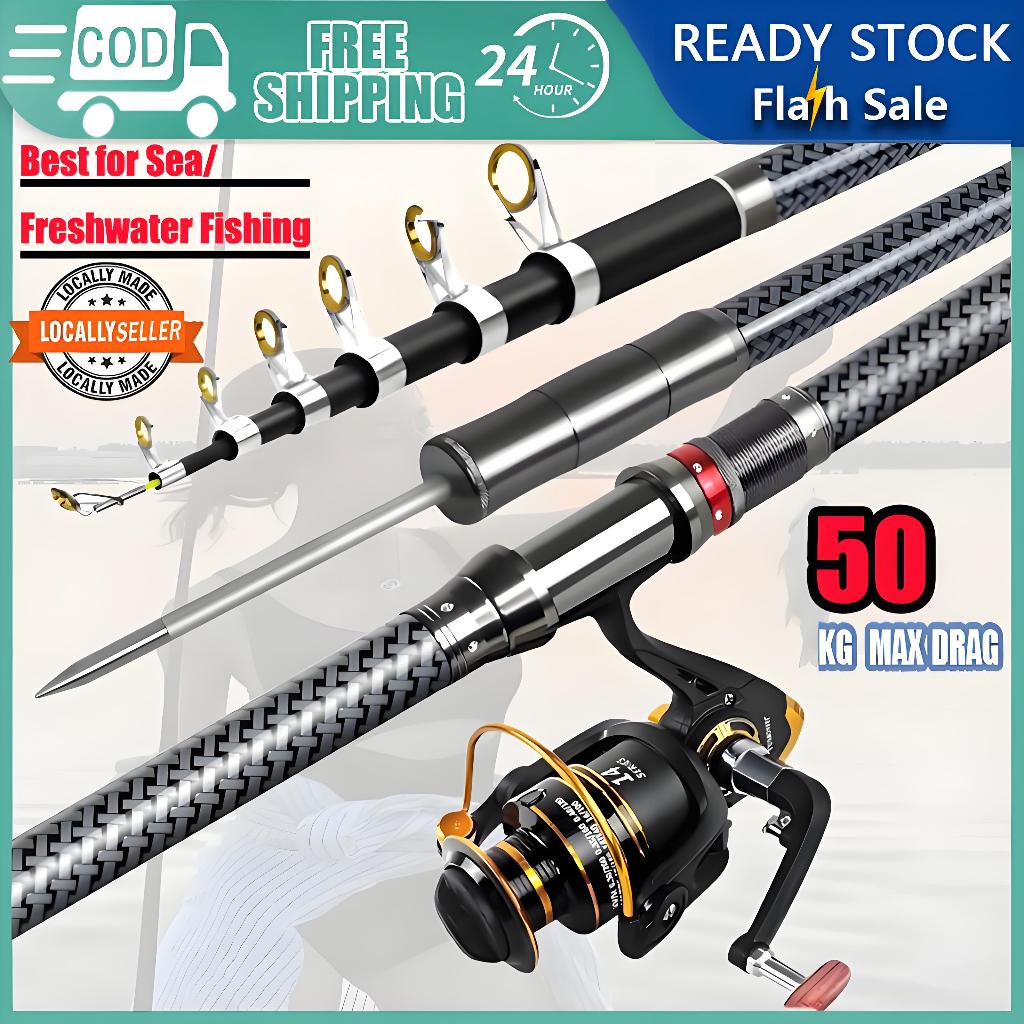 DAIWA Joran Pancing Rod Spinning Telescopic Rod Fishing Rod Spinning ...