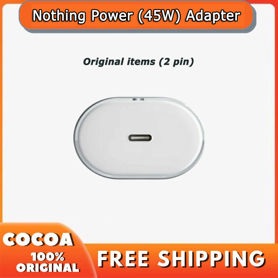 Original Nothing Power (45W) Adapter C347 PC 2Pin Charger | Shopee Malaysia