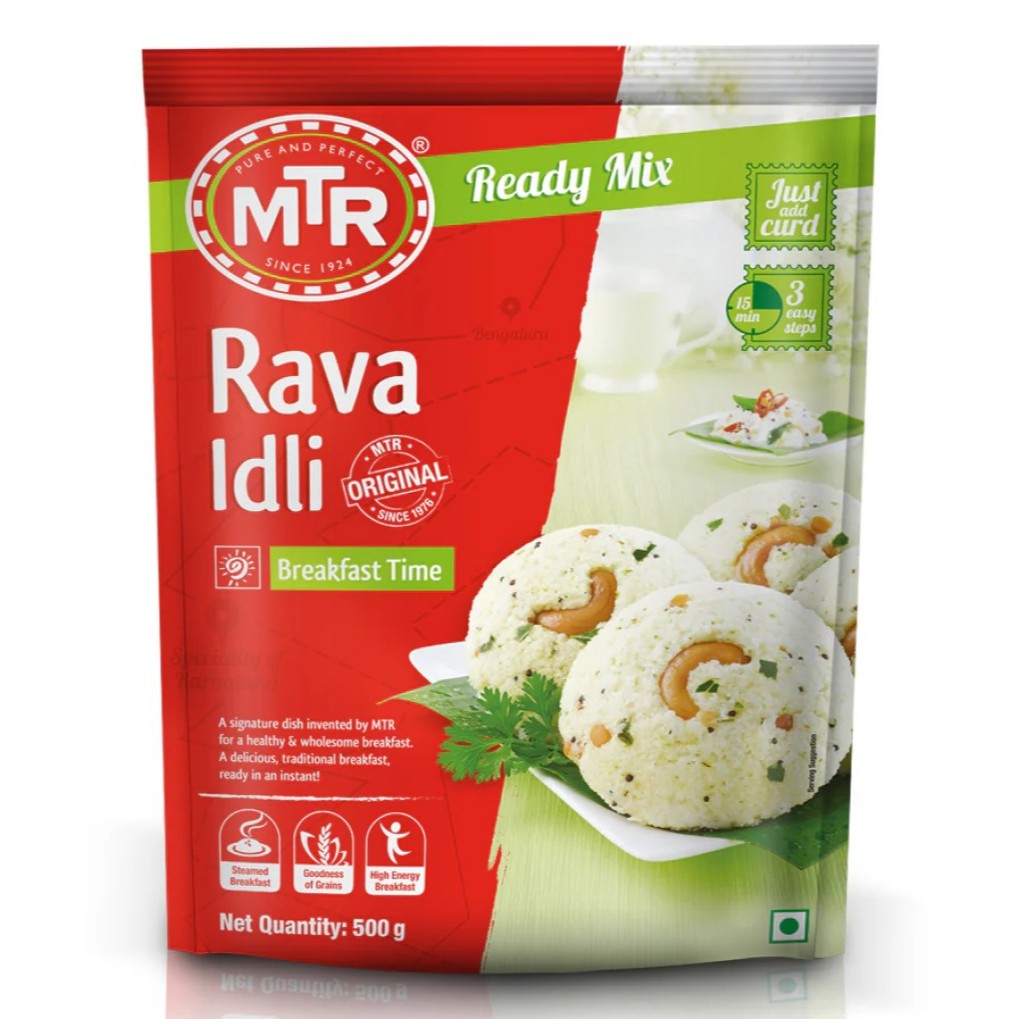 Mtr Instant Rava Idli Mix -500g | Shopee Malaysia