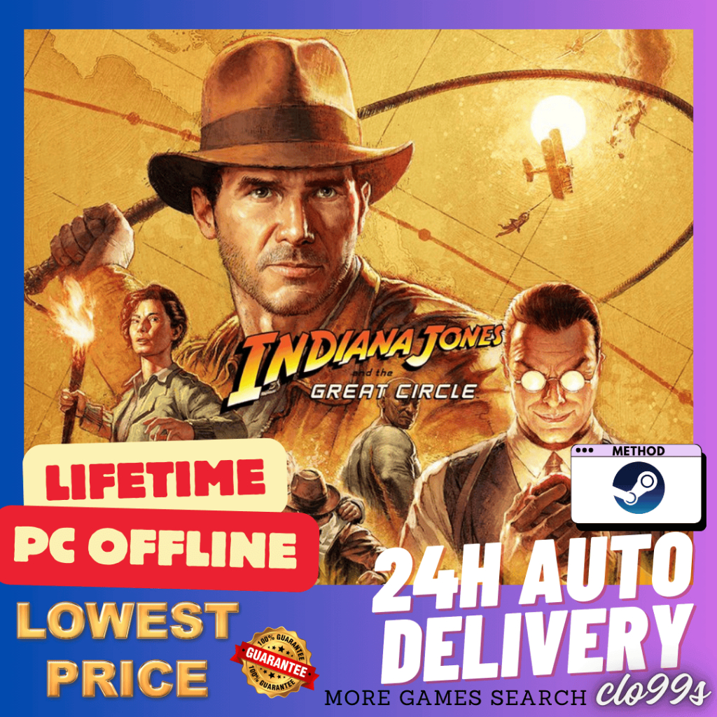 Indiana Jones and the Great Circle Steam Full DLC PC Games | Shopee ...