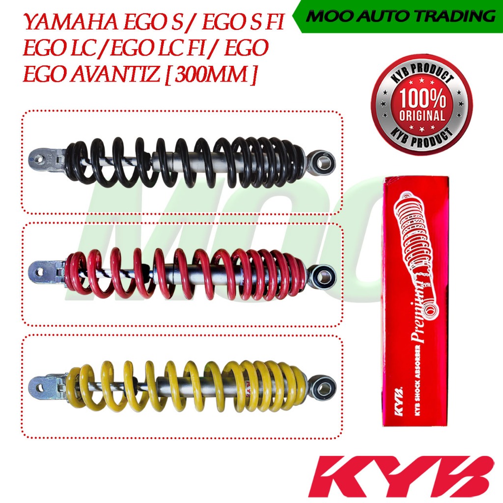 YAMAHA EGO / EGO LC / EGO-S FI / SOLARIZ / AVANTIZ KYB KAYABA REAR ABSORBER (MONO / MONOSHOCK ...
