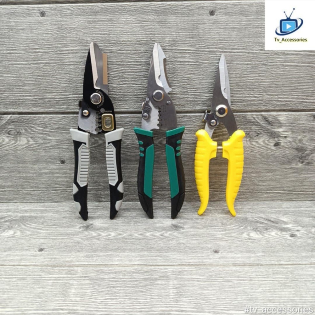 Electrical Wire Stripping Pliers Cutting stripper Cable/wire Television ...
