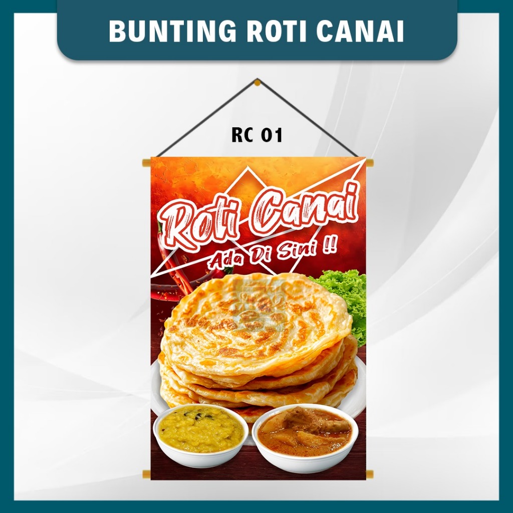 BUNTING ROTI CANAI | ROTI CANAI BUNTING | Shopee Malaysia