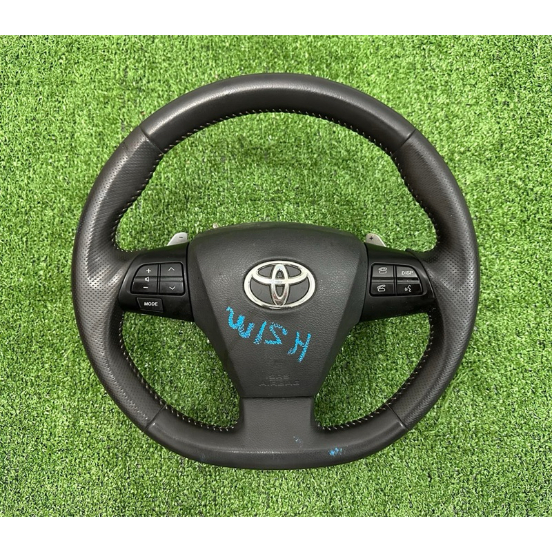 Toyota Wish ZGE20 Steering Wheel with Paddle Shift and multifunction ...