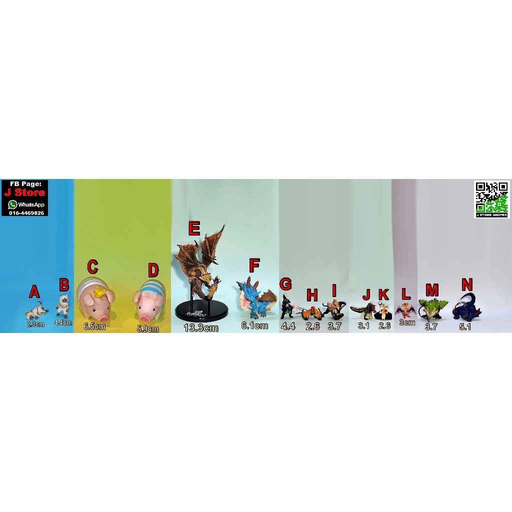 Monster hunter Palico figure ( J Store ) | Shopee Malaysia